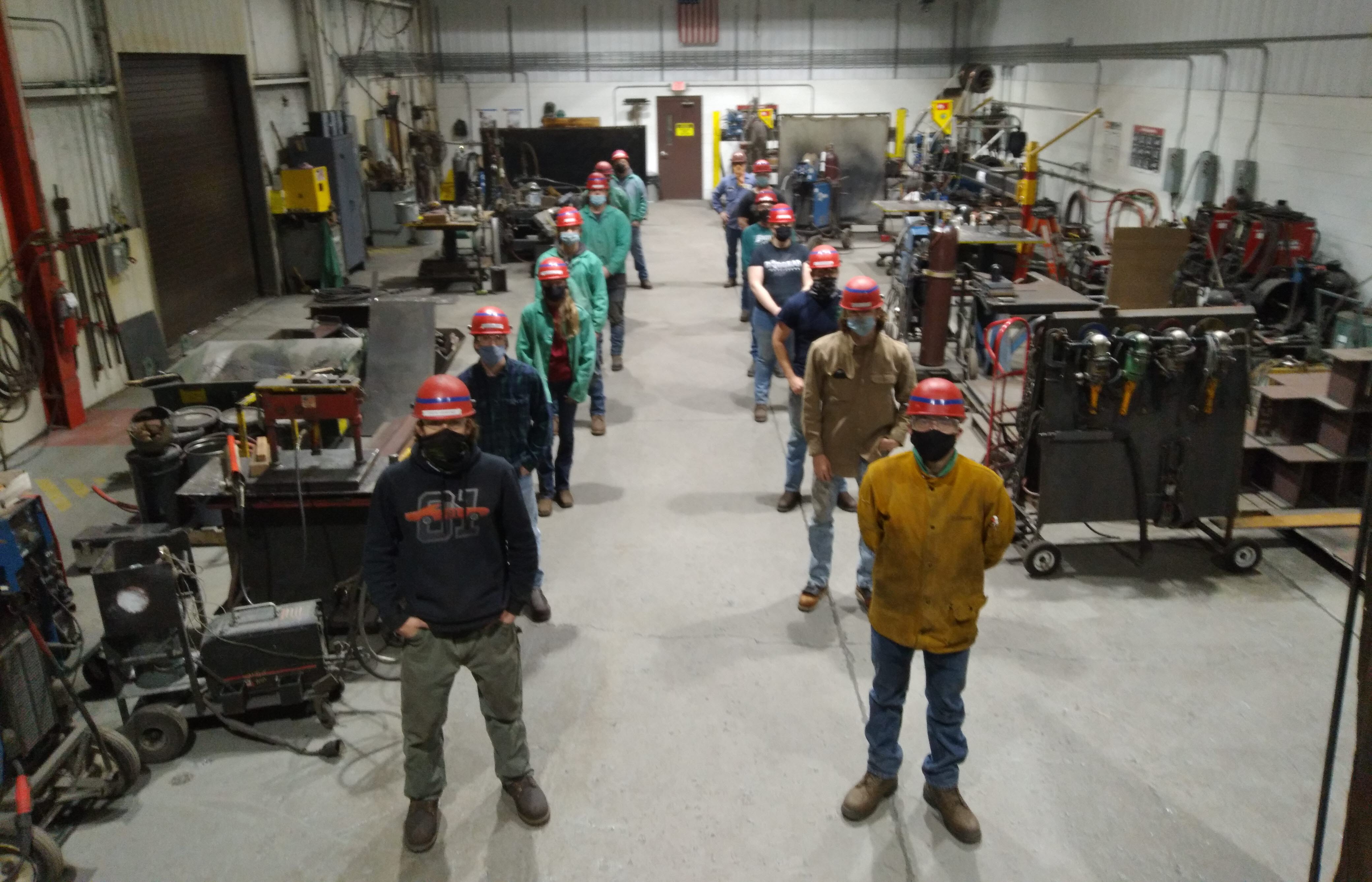 High Steel Structures : Paid Welding Training for Steel Fabrication